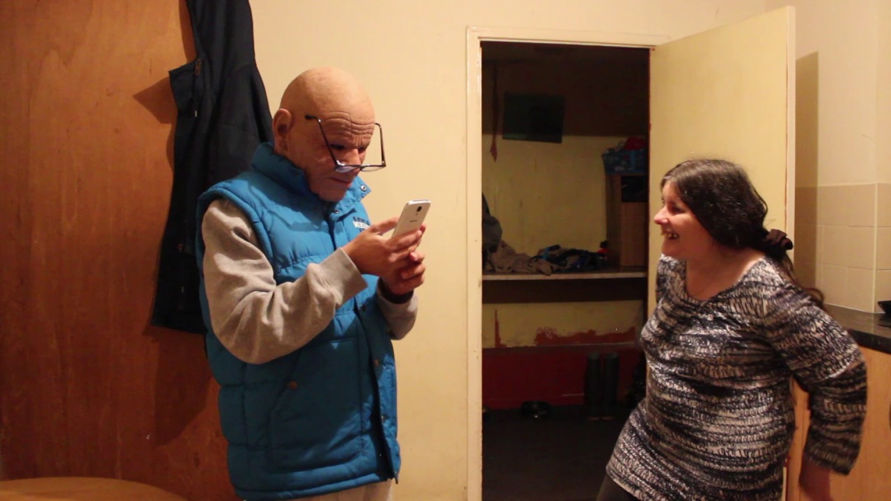 Old Man Asking Mum Simple and Trick Questions - YouTube