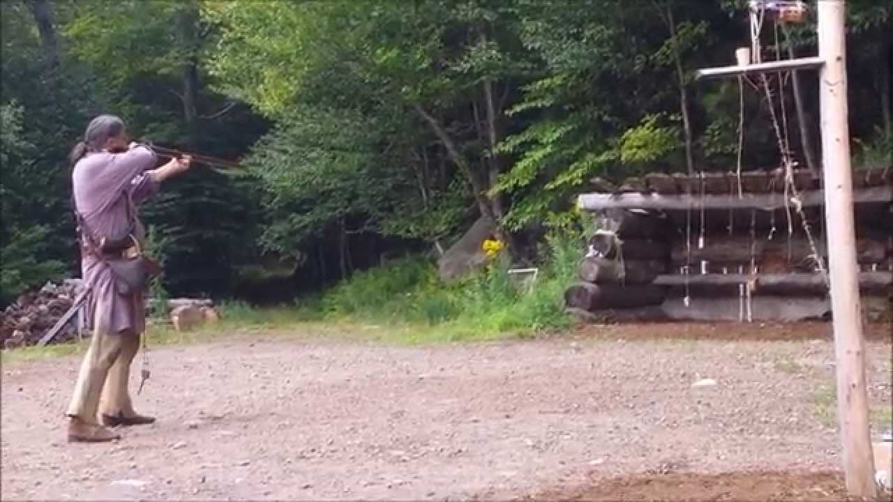 American Mountain Men - Rifle and Musket shoot era 1830-1850's - YouTube