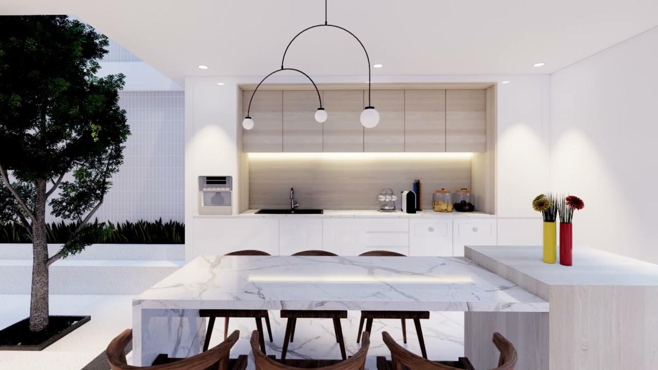 Nhà phố 5x20m đẹp độc đáo ( Design house 5x20m, 3d house) - YouTube