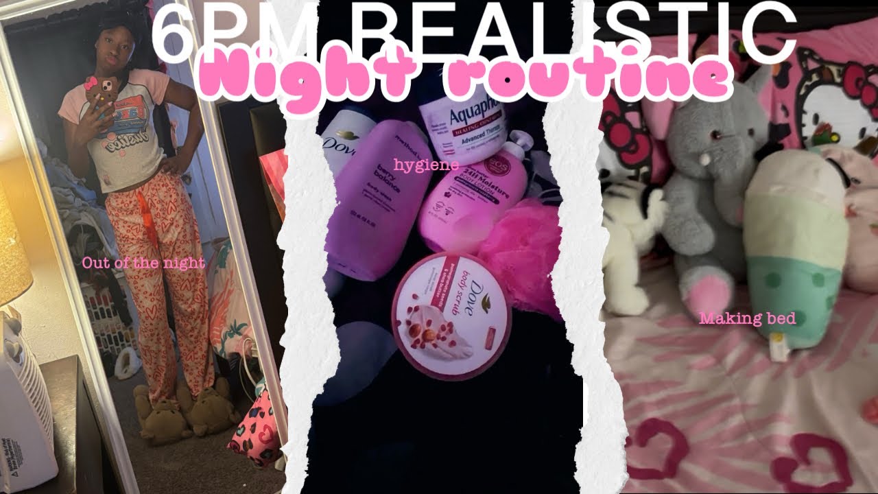 MY REALISTIC 7PM NIGHT ROUTINE - YouTube