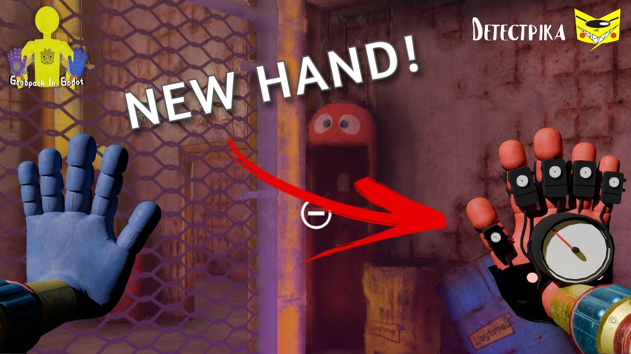 I Added the DASH HAND to the Grabpack! - Grabpack in Godot - YouTube