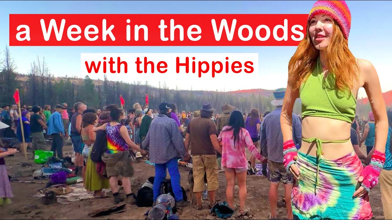 I Spent a Week with the Rainbow Hippies (it was different..) | Rainbow ...