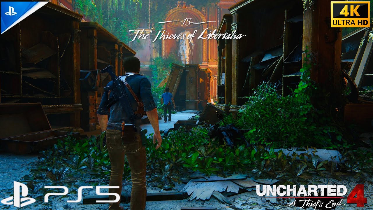 Uncharted 4:A Thief's End Chapter 15 The Thieves Of Libertalia PS5 ...