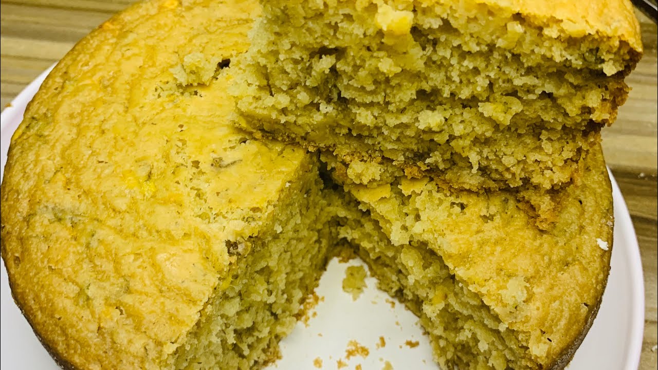 HOW TO MAKE PLANTAIN CAKE - YouTube
