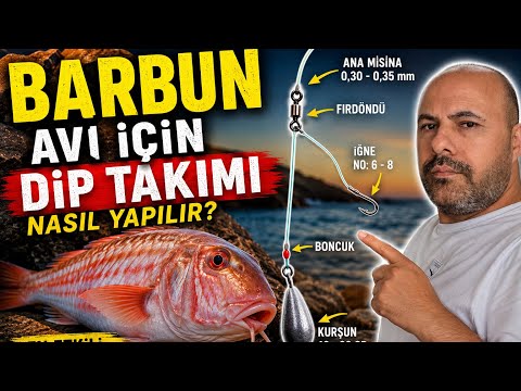 BARBUN AVI İÇİN HAZIRLIK MERALARI BARBUN VE TEKİR SARMIŞ barbun takımı yemli dip takım nasıl yapılır