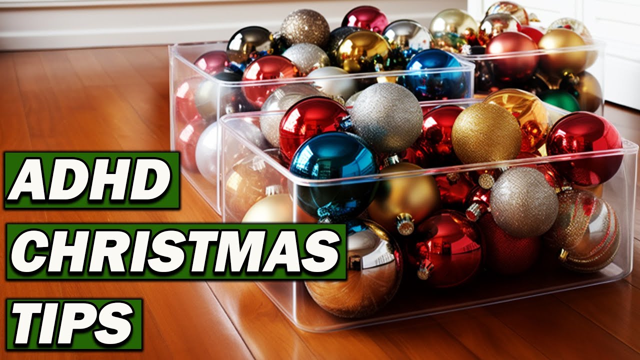 11 ADHD Organizing Tips That You WILL Use Every Christmas - YouTube
