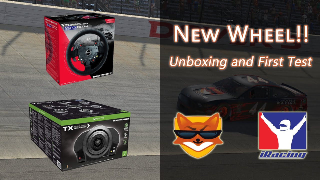 New Wheel Unboxing! - Thrustmaster TX Servo and Sparco R383 Mod - YouTube