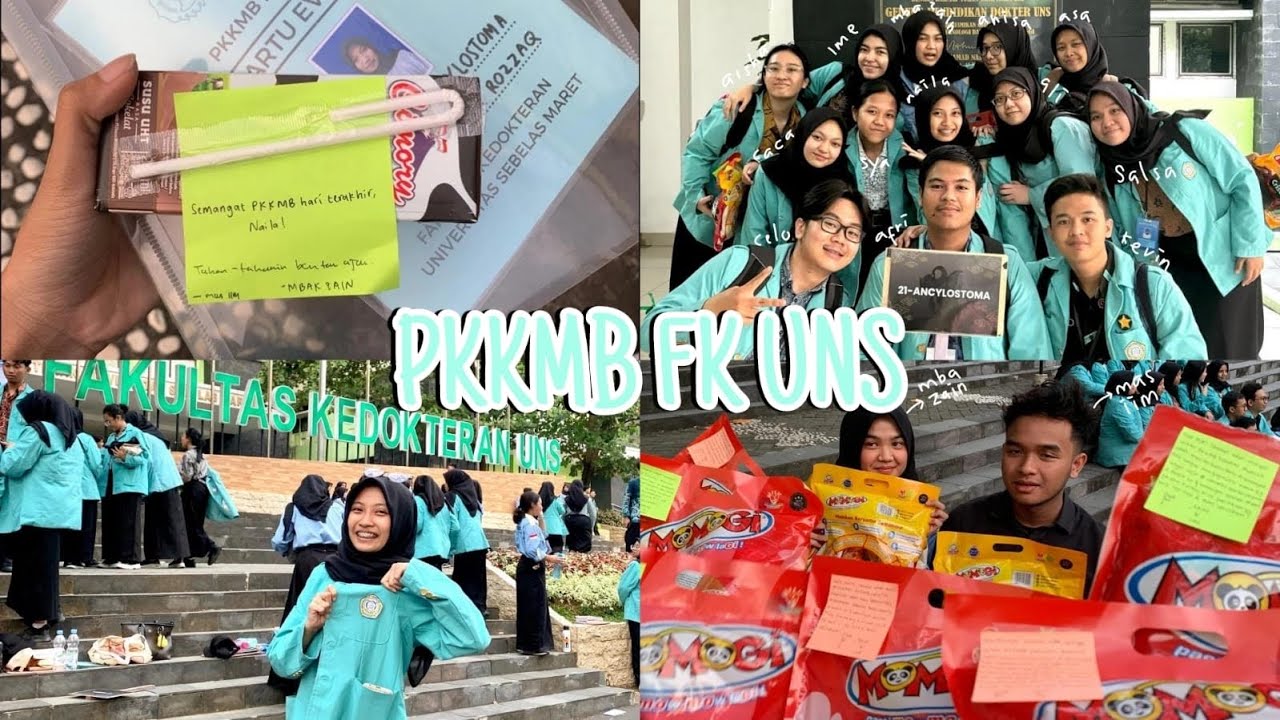PKKMB FK UNS || vlog ospek fakultas kedoteran uns angkatan 24' 🩺 - YouTube