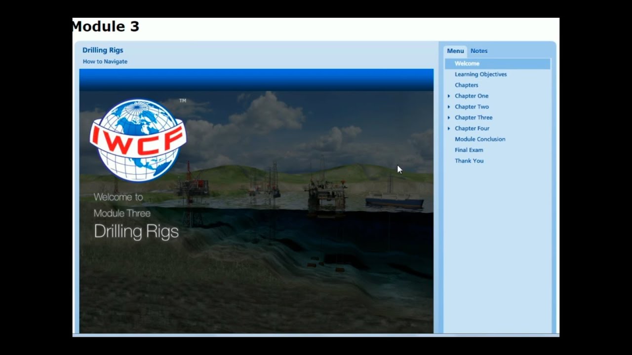 IWCF Level 1 | Module 3 | Drilling Rigs - YouTube
