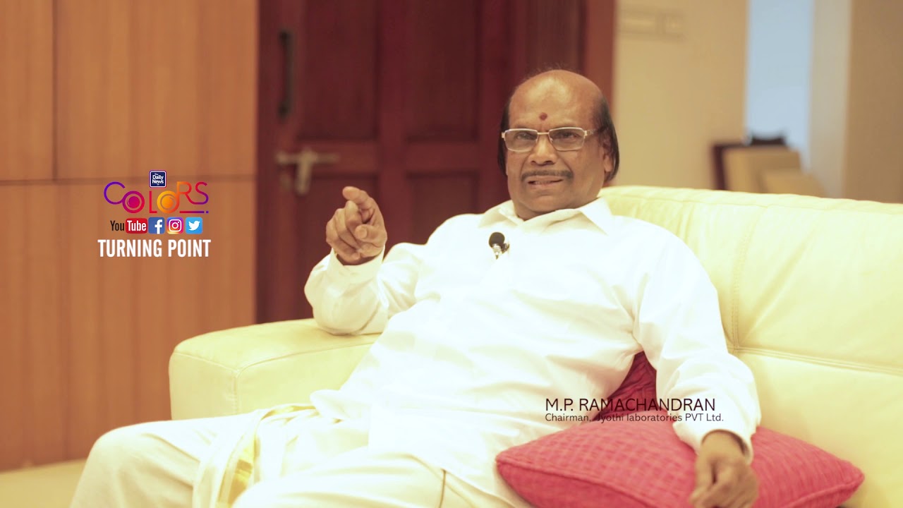 Promo | M.P.Ramachandran, Chairman, Jyothy Laboratories Pvt Ltd - YouTube