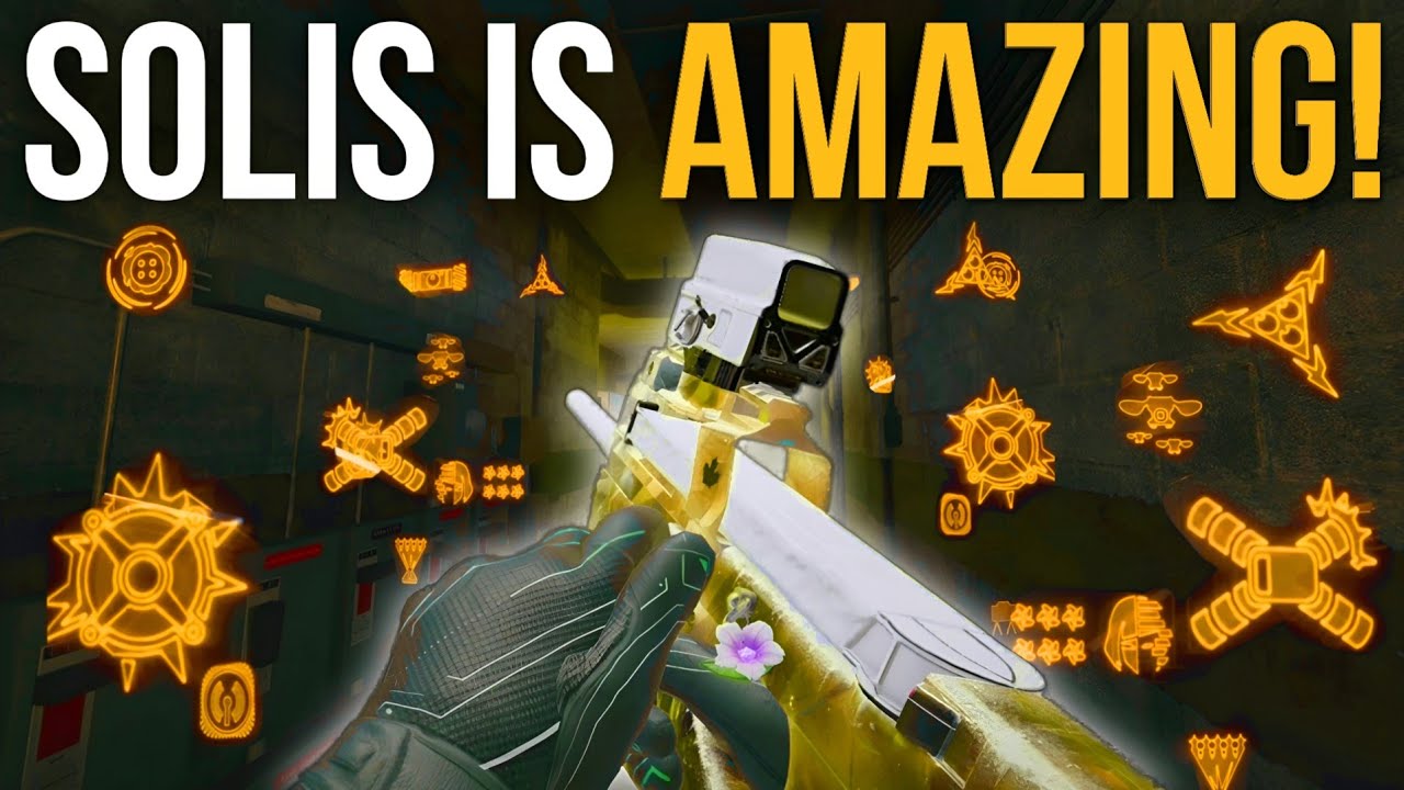 You NEED to play Solis in Rainbow Six Siege! - YouTube