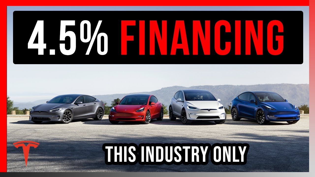 4.5% APR Low Auto Financing for Your Tesla | Health Care Workers ONLY ...