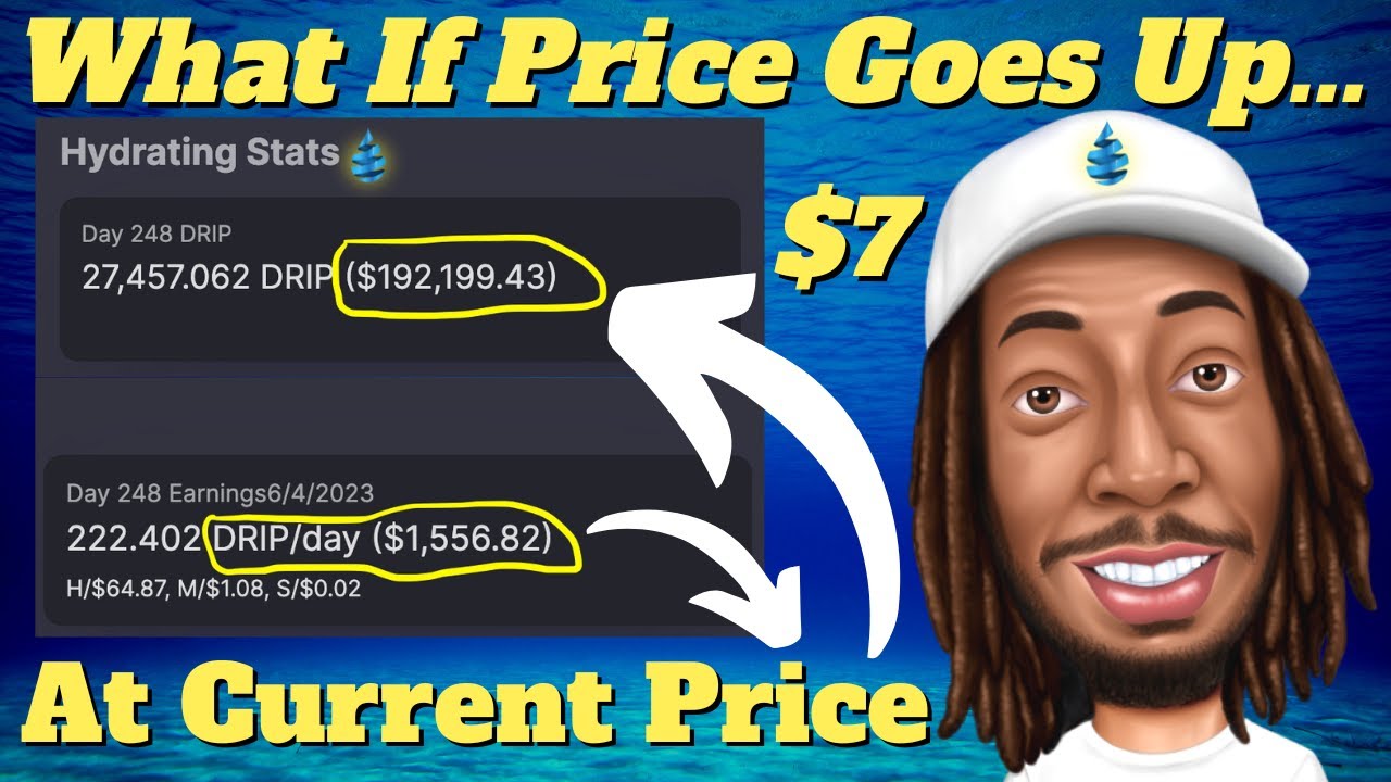 Drip Faucet - 8 Months From Max Payout (FOCUSED) - YouTube