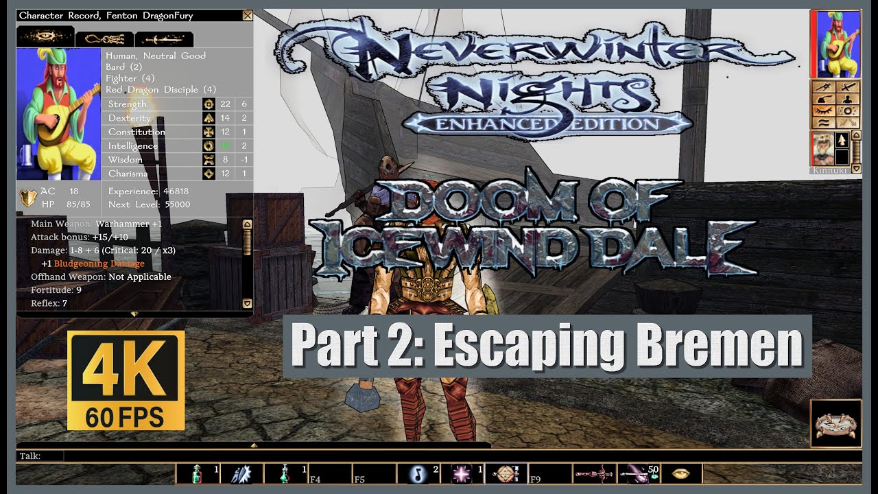 Neverwinter Nights Enhanced Edition Doom of Icewind Dale Part 2 - YouTube