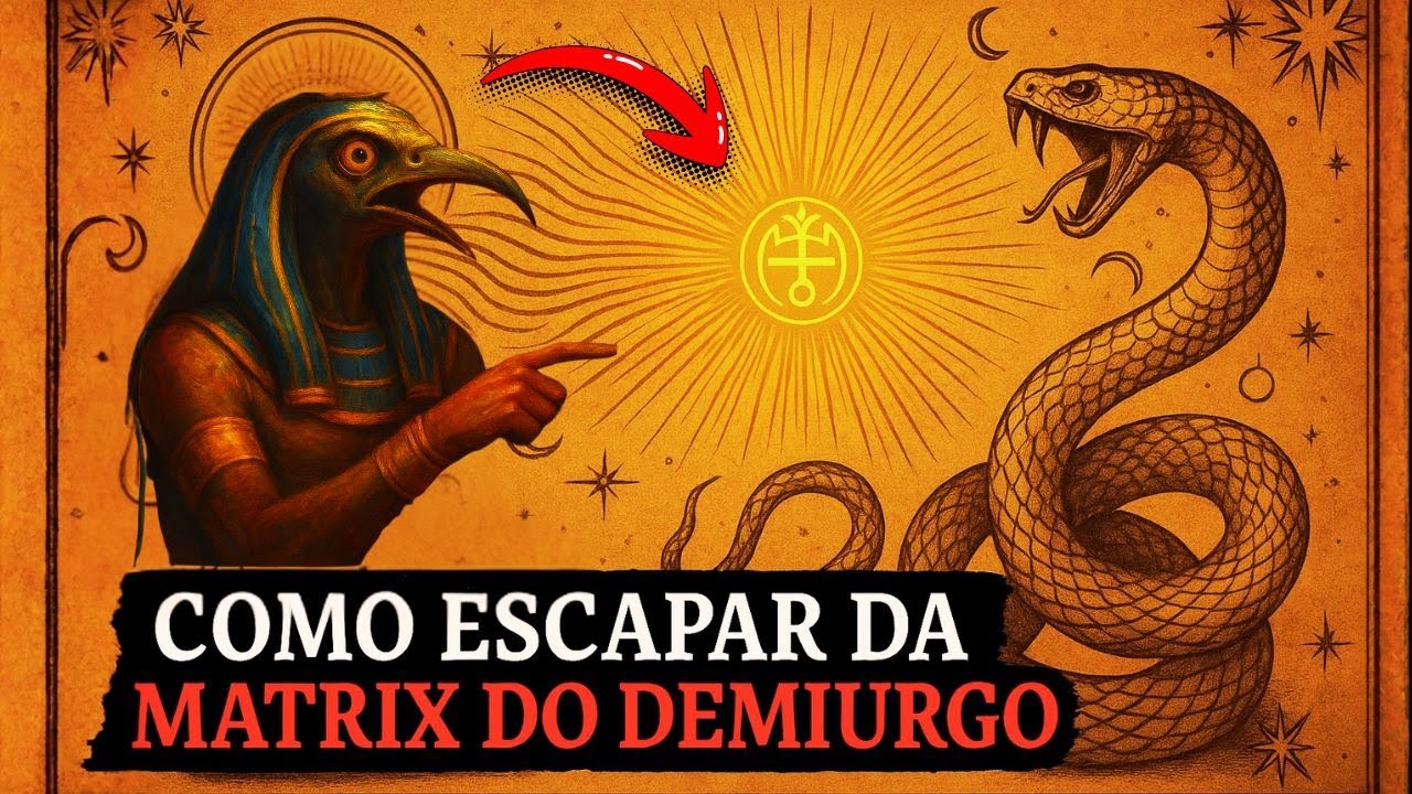 Aprenda a ESCAPAR da MATRIX ILUSÓRIA Criada Pelo Demiurgo | MÉTODO de ...