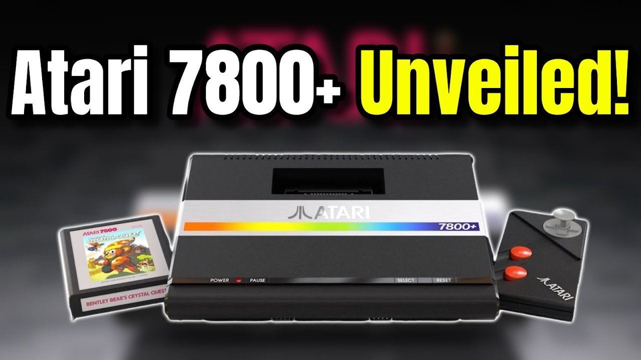 ATARI 7800+ Console Remake: Bringing Back Classic Gaming with Modern ...