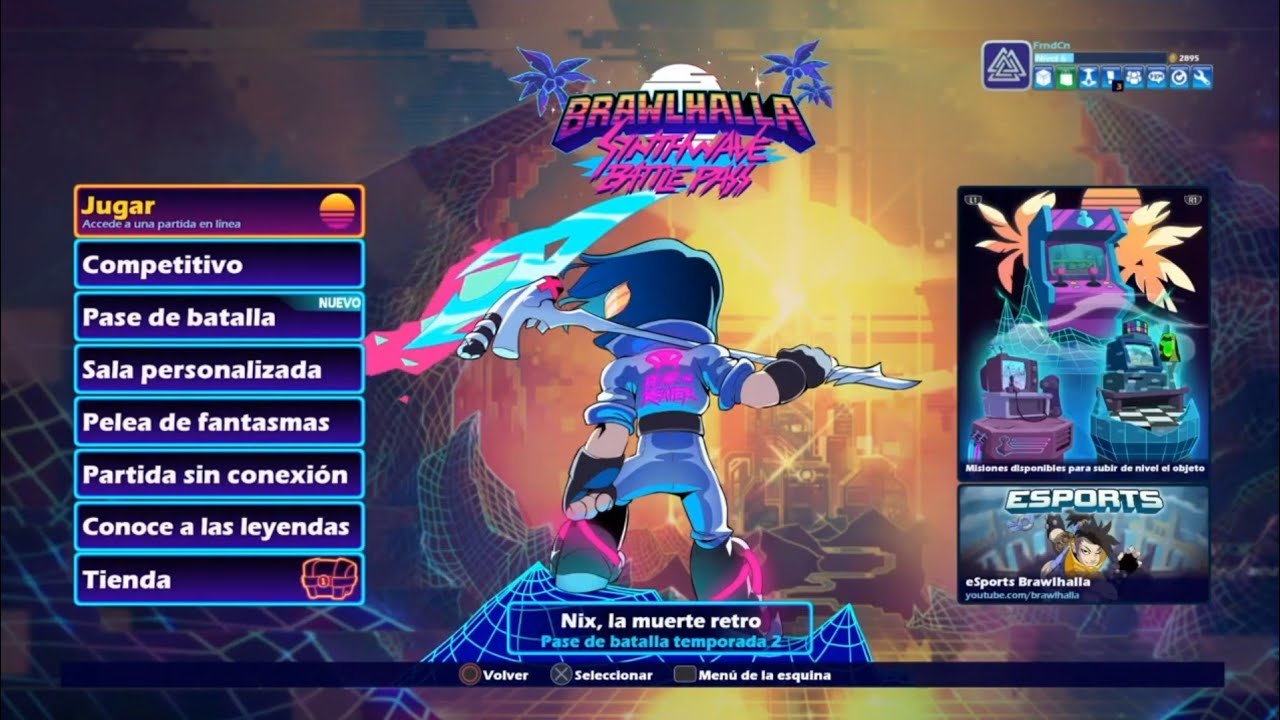 Brawlhalla synthwave - YouTube