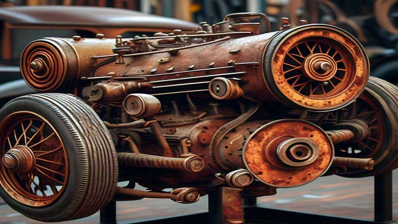 Vintage Car Engine Treasures" | A Look at the Oldest Car Engines in ...