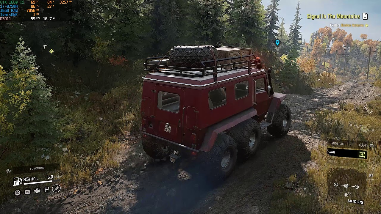 SnowRunner Walkthrough Part 72 - "Signal In The Mountains" [2160p60 ...