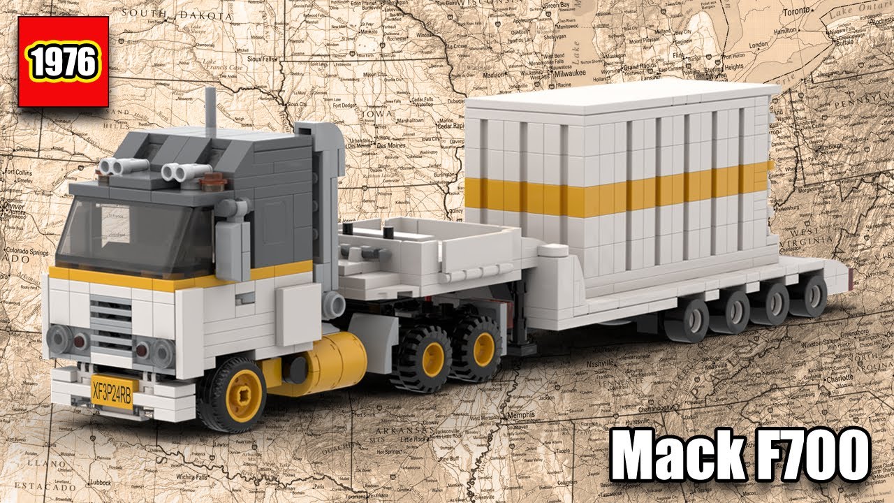 Mack F700 (1976) - LEGO Truck - YouTube