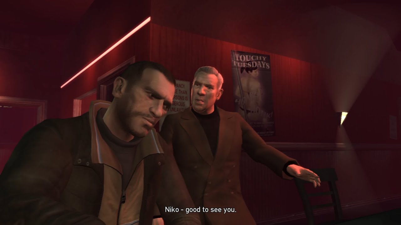 GTA 4 Xenia Xbox 360 2008 HD PC 2009 HD Michael Hollick Niko Bellic ...