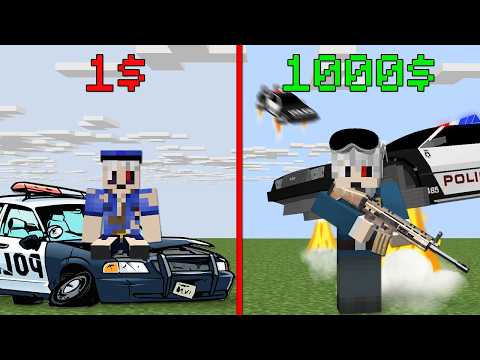 ZENGİN POLİS VS FAKİR POLİS (Minecraft)