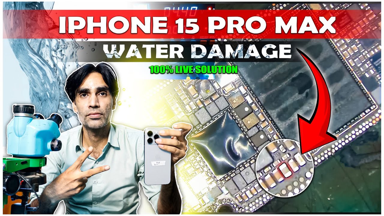 iPhone 15 Pro Max Water Damage हो गया #iphonewaterdamage # ...