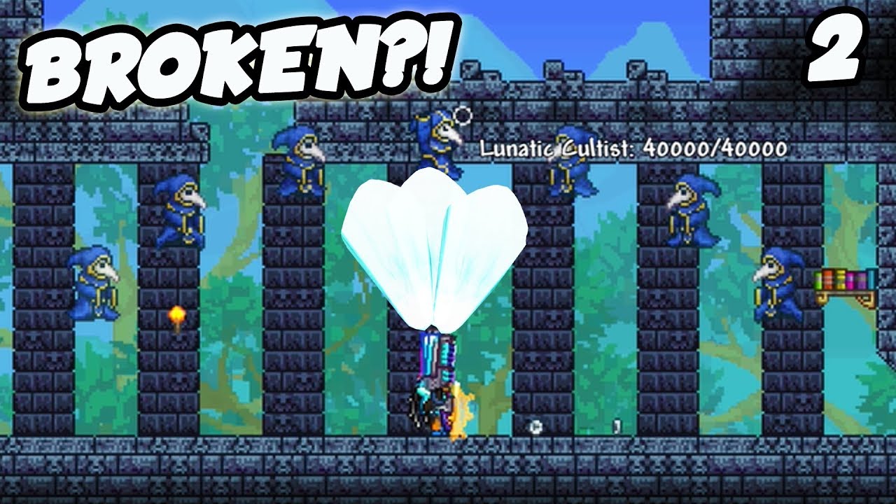 BREAKING TERRARIA #2 - Does The Vortex Beater Glitch Still Work?! - YouTube