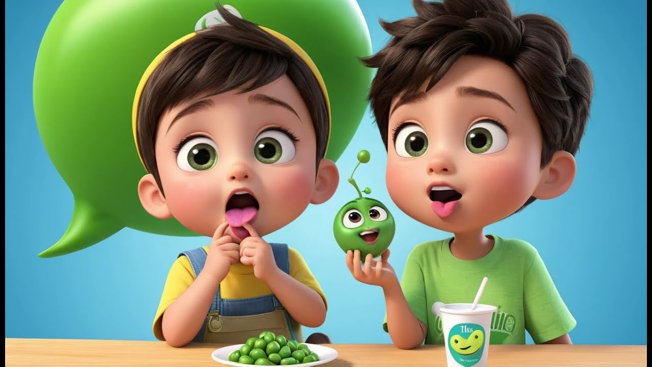 I Don’t Like Green Beans! Yuck! | Funny Kids Song About Vegetables ...