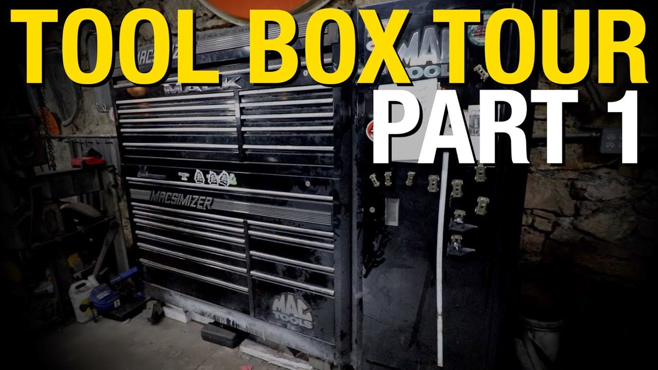 TOOL BOX TOUR! What's the Most Used Tools in Matt's Tool box? PART 1 ...