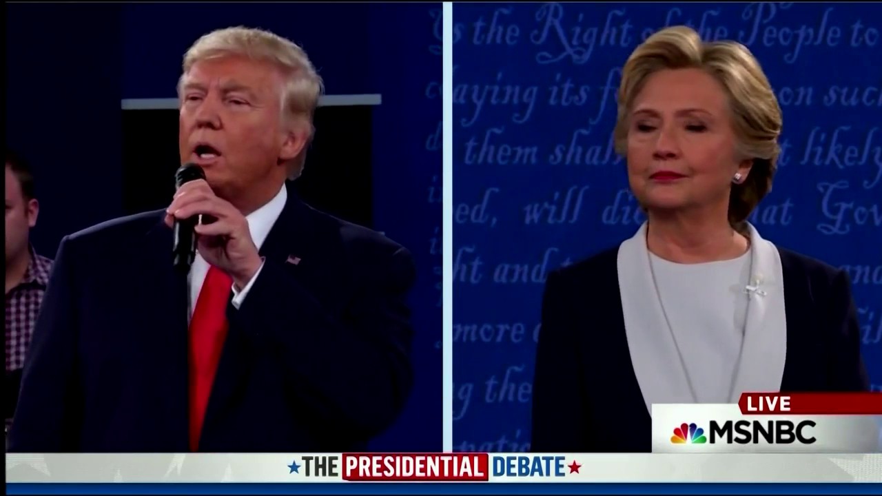 #LoserDonald Crying About Presidential Debate Moderators - YouTube