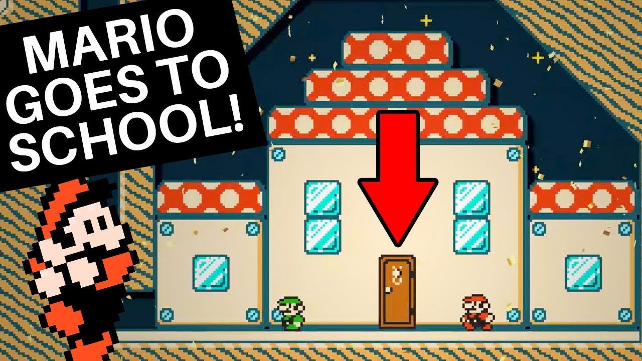 Mario and Luigi Go to School - YouTube