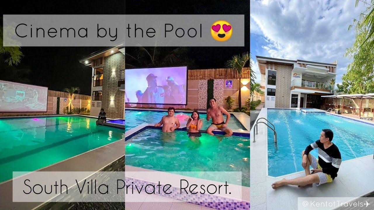 First Cinema by the Pool in Cagayan de Oro, South Villa Private Resort ...