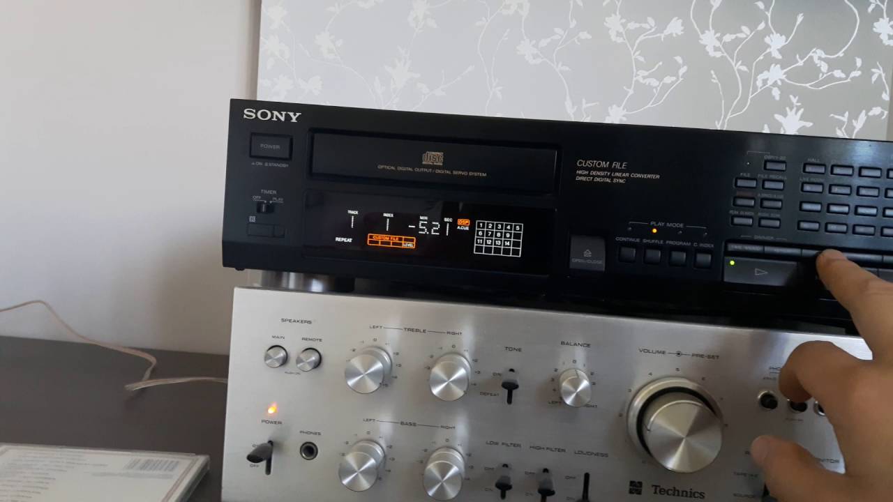 Sony cdp-997 TECHNICS SU 3500 ,T&A Pulsar TAS 700E - YouTube
