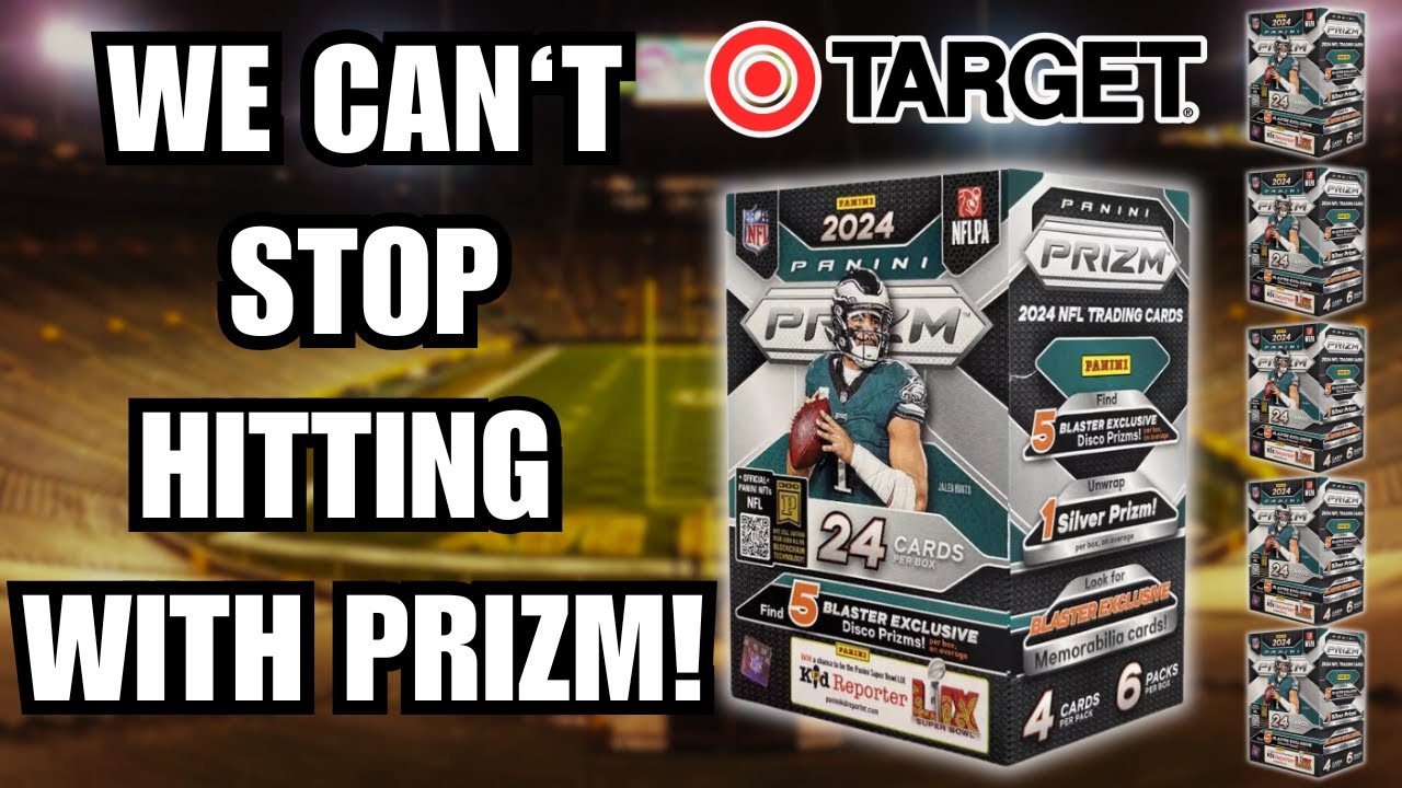 RETAIL PRIZM STAYS HOT! 2024 Target Prizm Football Blaster Review ...
