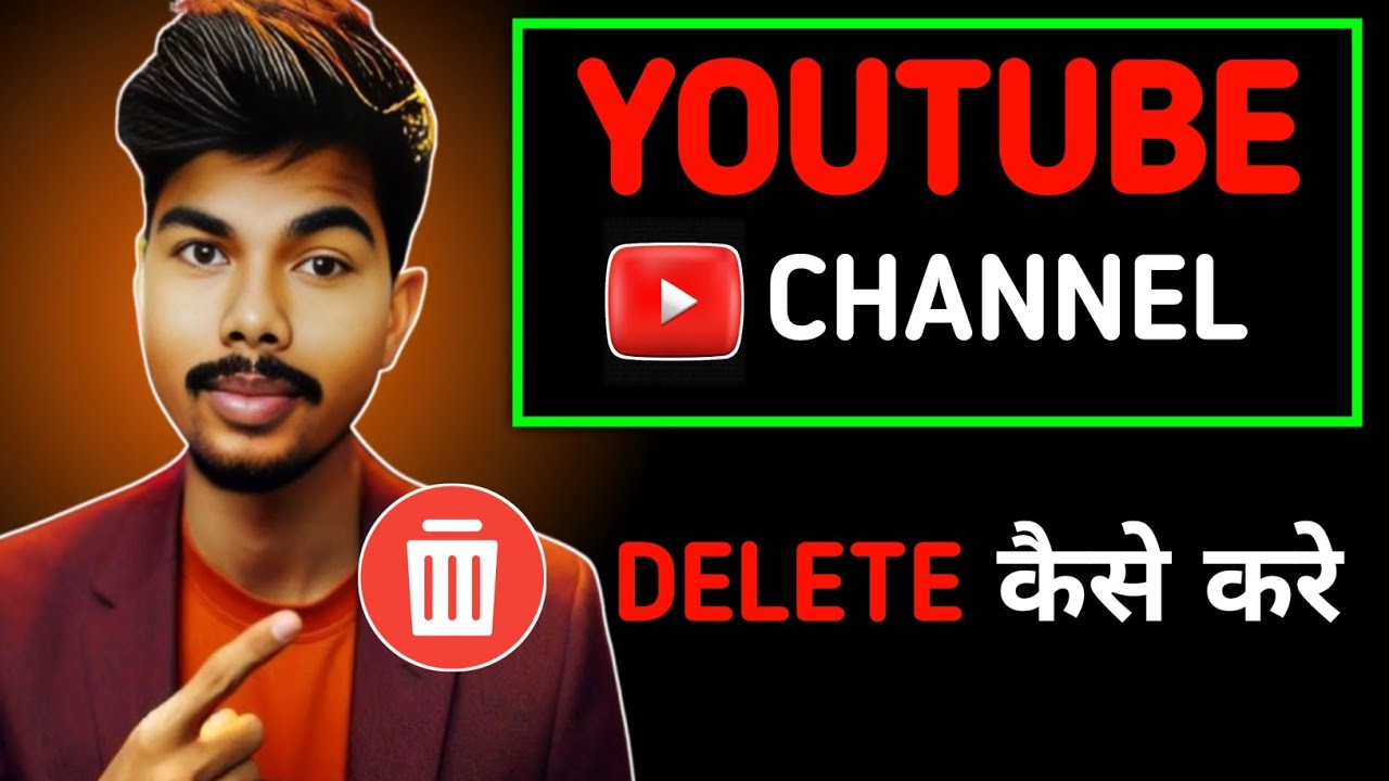 How To Permanently Delete Your YouTube Channel (2024) - YouTube