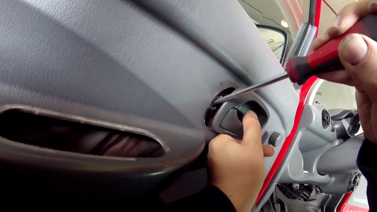 Hyundai Atos Πως βγαζω ταπετσαρια πορτας Door Panel Removal - YouTube