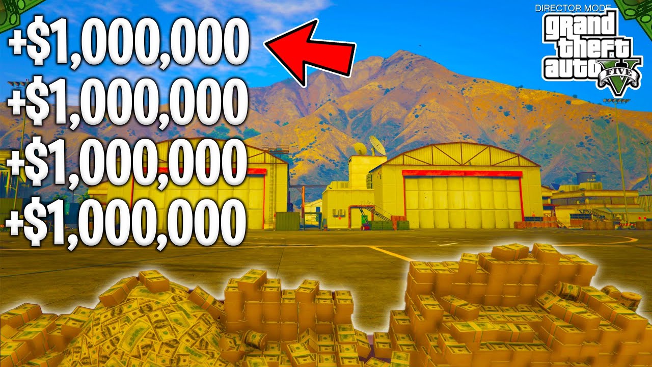 How To Make Over $1,000,000 EACH TIME In GTA 5 Online Doing This Money ...