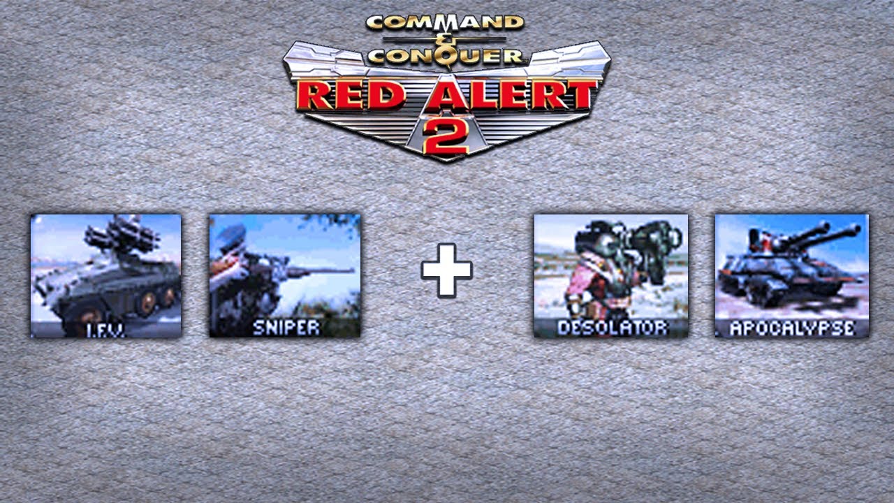 Sniper-IFVs + Apocalypse Tanks & Desolators on Command & Conquer Red ...