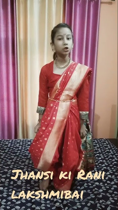 jhansi ki Rani Lakshmi Bai dialogue 4th class student - YouTube