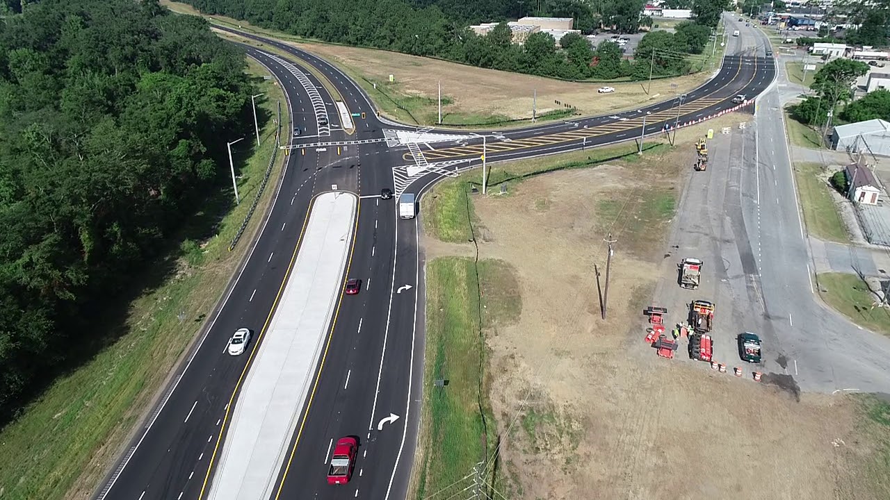 Decatur County reconfiguration of US 84 BU @ US 84 - YouTube