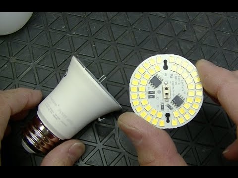 Why did this LED lamp fail? (Includes schematic!) - YouTube