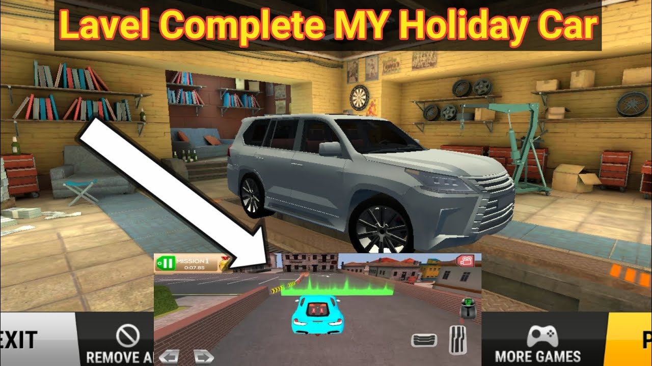 My Holiday Car Lavel Complete||My Holiday day Car Simolator New Game ...