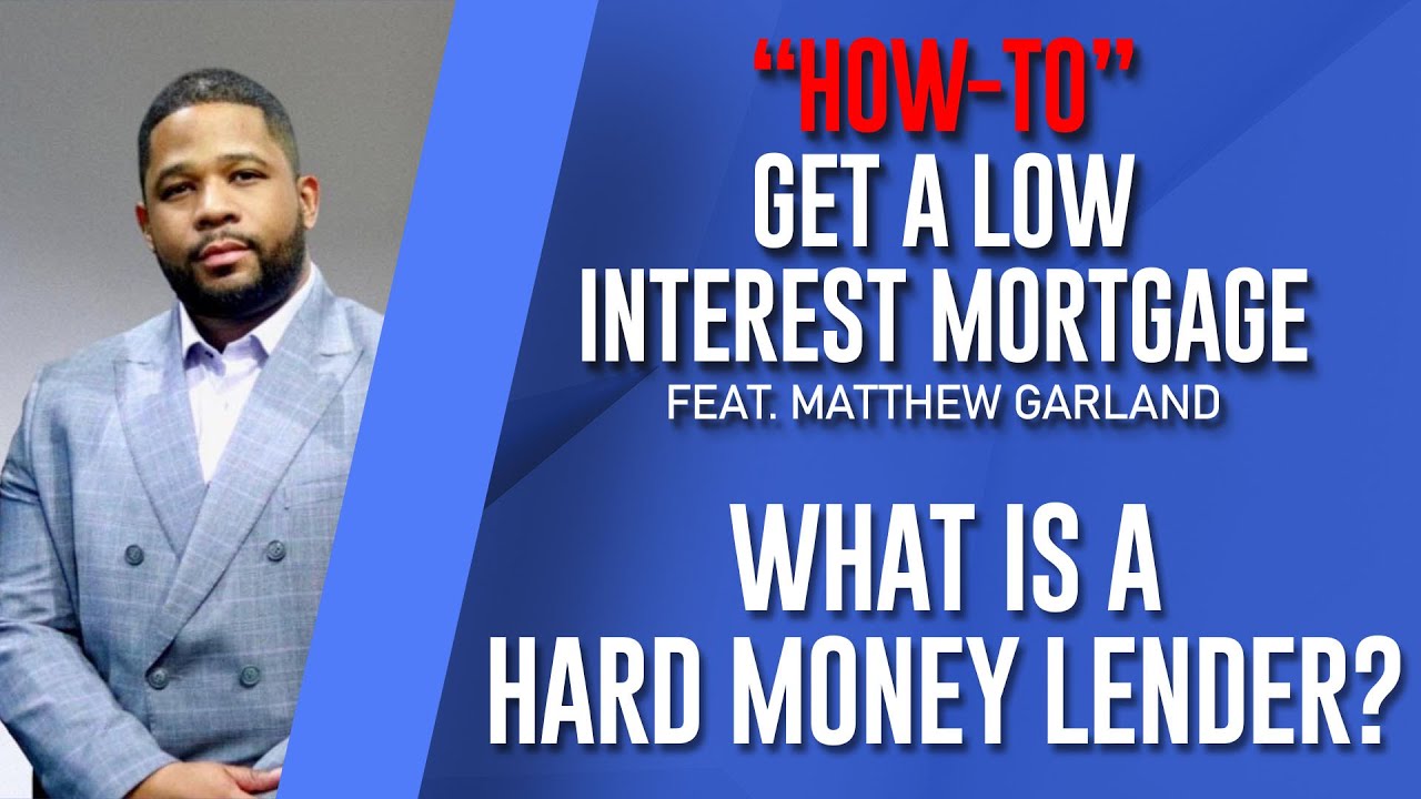 MATTHEW GARLAND - WHAT IS A HARD MONEY LENDER? - THE PROS AND CONS ...