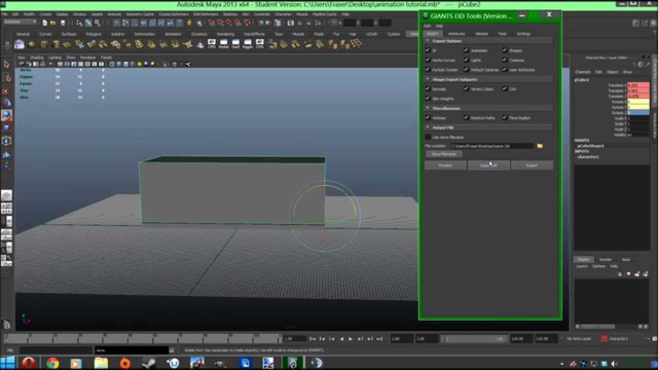 Farming Simulator Maya Animation Tutorial - YouTube