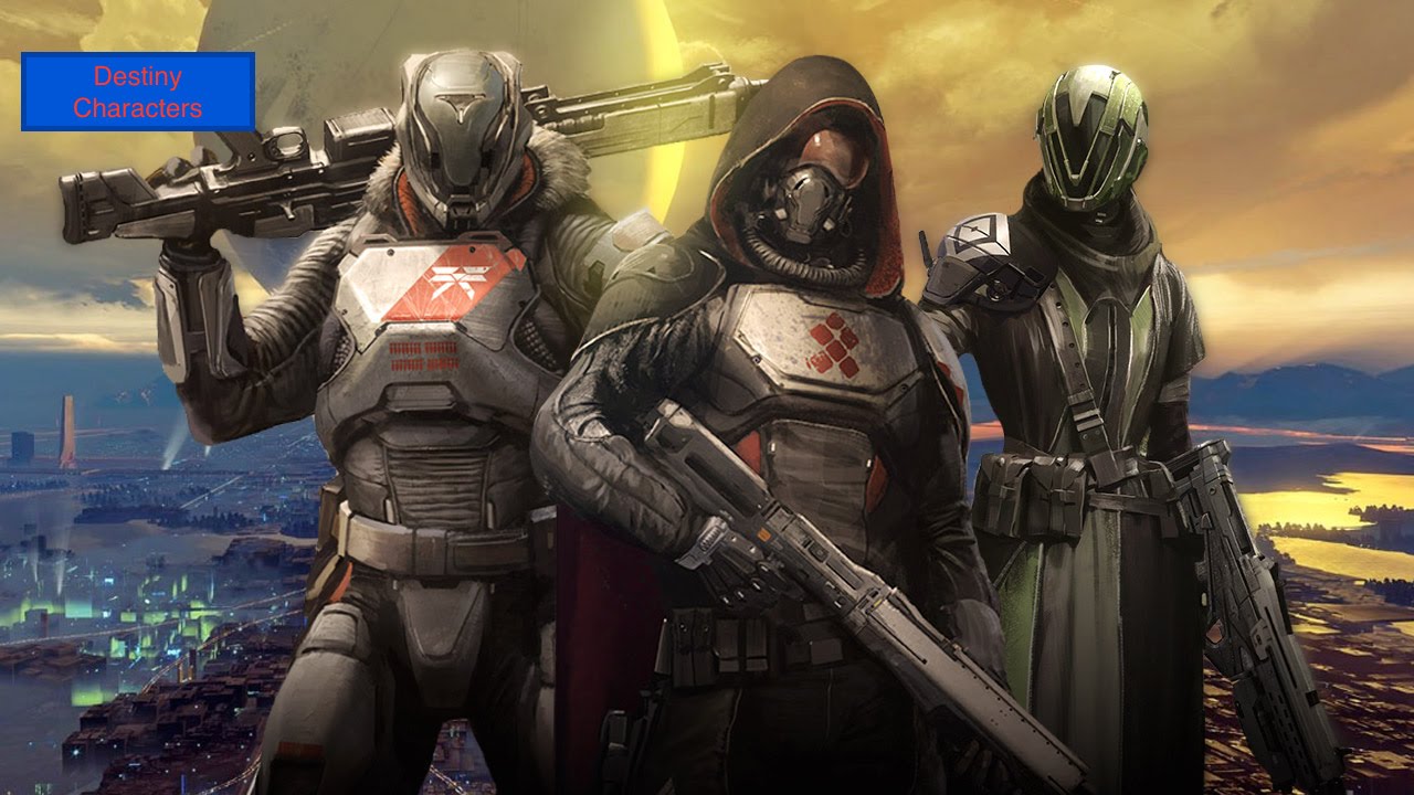 Destiny Guardians My Titan, Hunter & Warlock Xbox One - YouTube