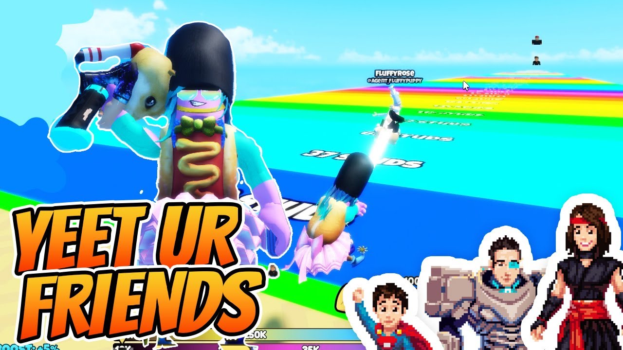 YEET YOUR FRIENDS ON ROBLOX - YouTube
