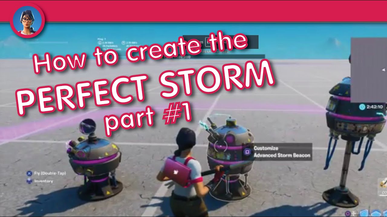 How to create the perfect storm in Fortnite Creative part #1 - YouTube