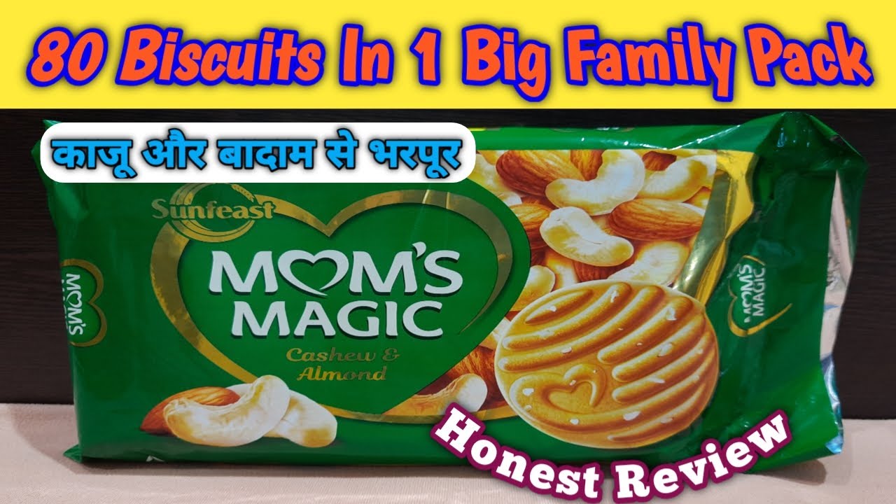Sunfeast Mom's Magic Biscuits Family Pack With Cashew And Almond ...