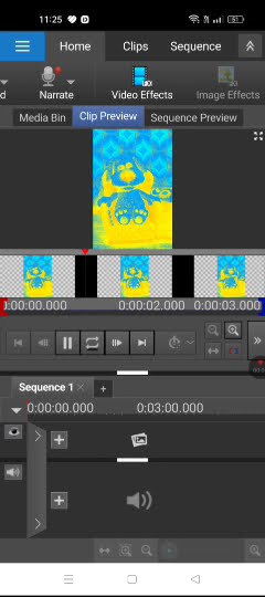how to Make sponge effect on Videopad - YouTube
